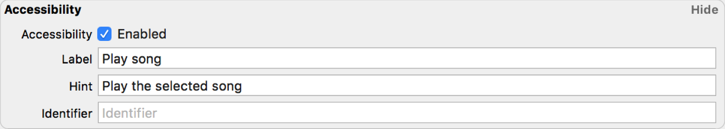 Supporting VoiceOver in your app | Apple Developer Documentation