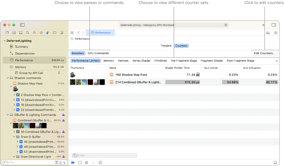 Analyzing Apple GPU performance using counter statistics | Apple ...