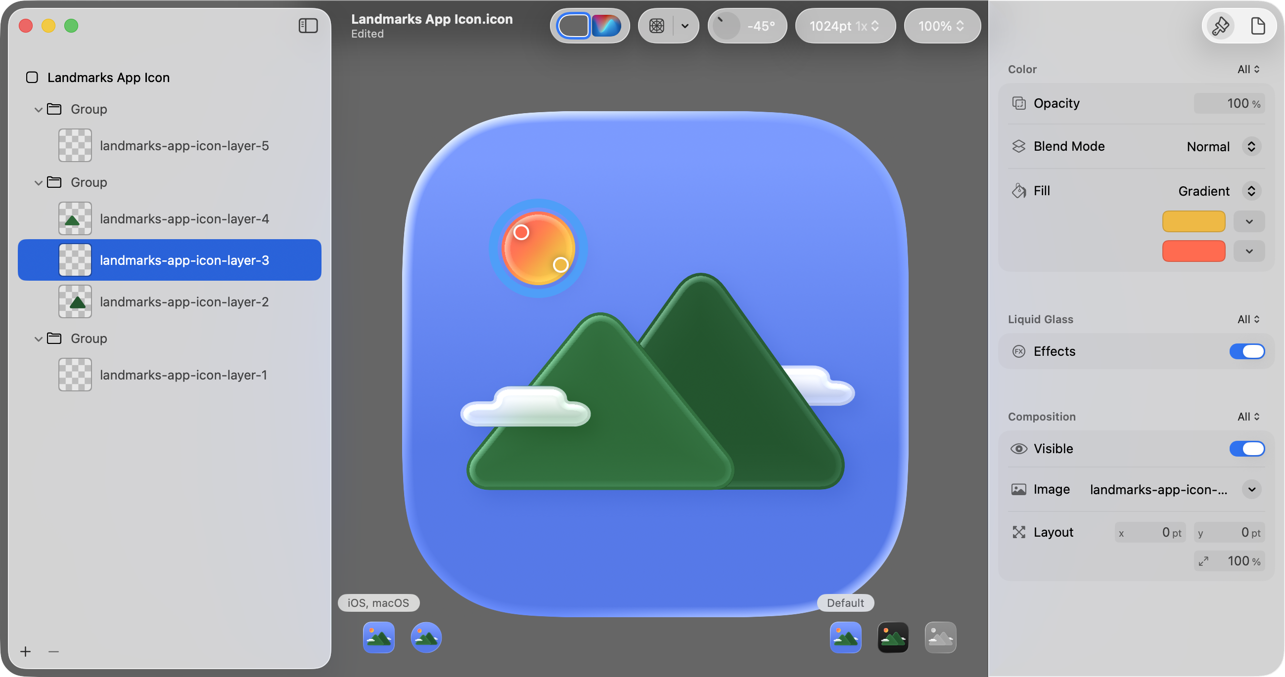 Creating your app icon using Icon Composer | Apple Developer Documentation