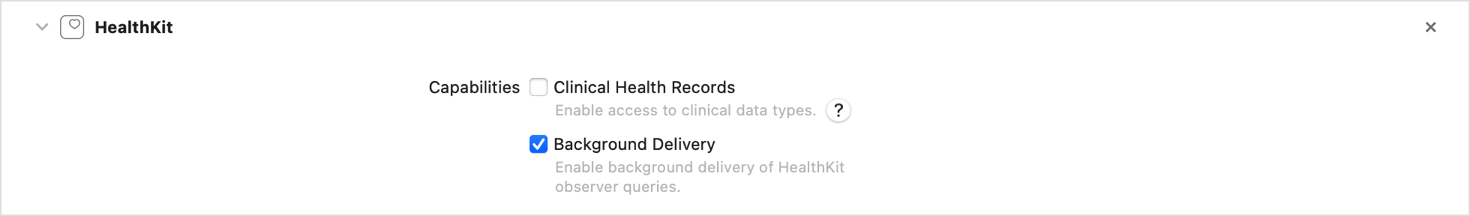 Configuring HealthKit access | Apple Developer Documentation