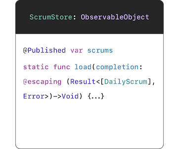 Persisting data | Apple Developer Documentation