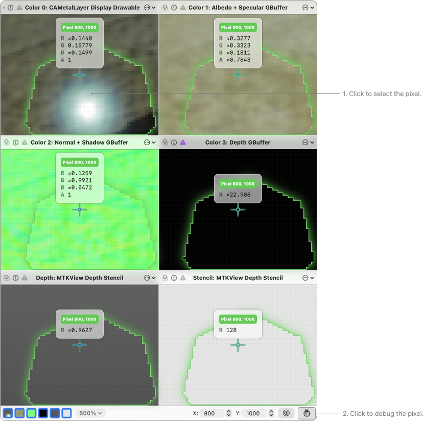 Investigating visual artifacts | Apple Developer Documentation