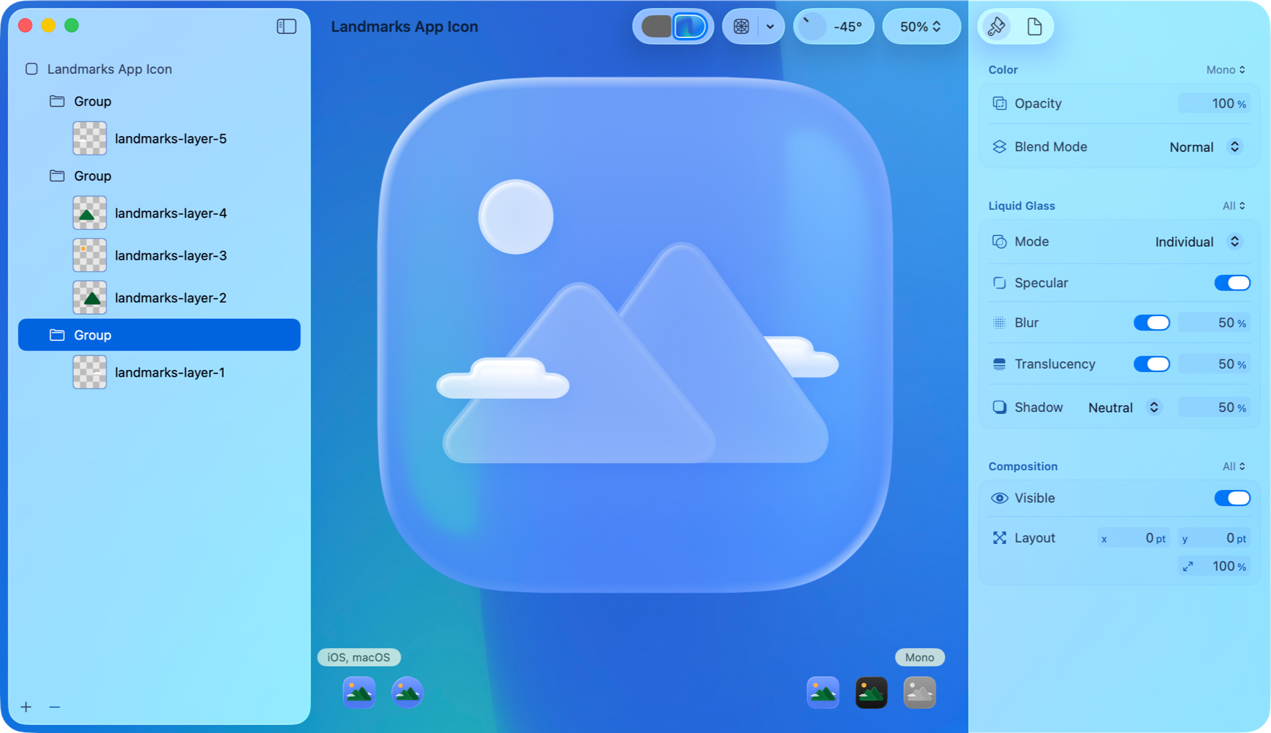 Creating your app icon using Icon Composer | Apple Developer Documentation