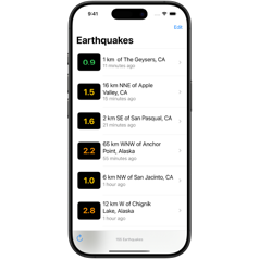 Getting started with Earthquakes | Apple Developer Documentation