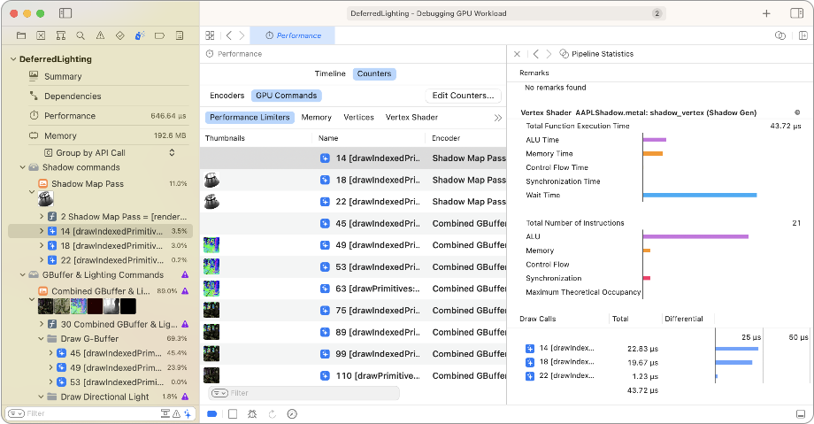 Analyzing Apple GPU performance using counter statistics | Apple ...