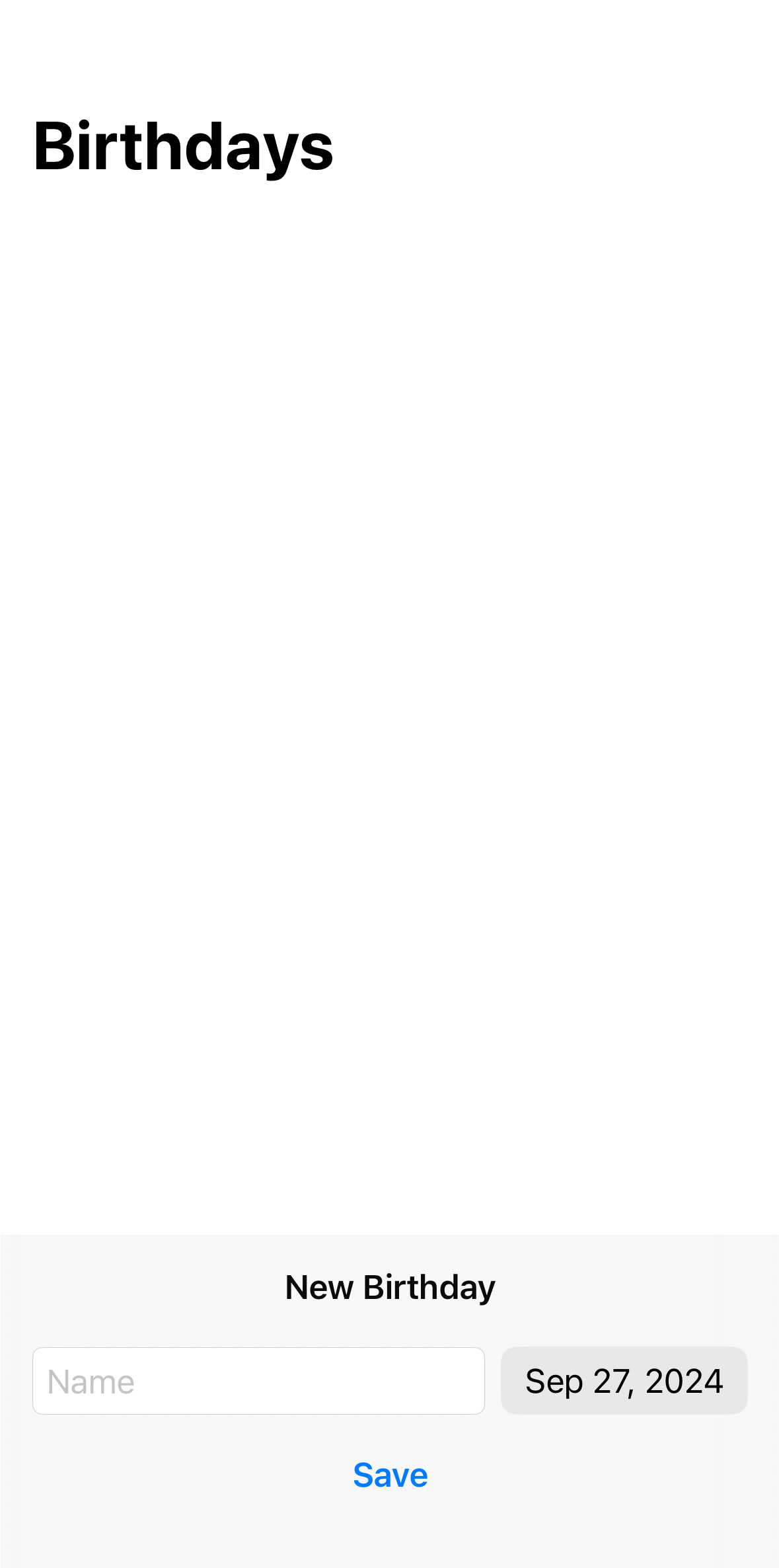 Save data | Apple Developer Documentation