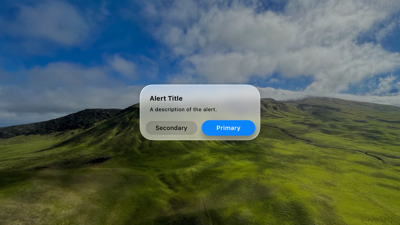 Alerts | Apple Developer Documentation
