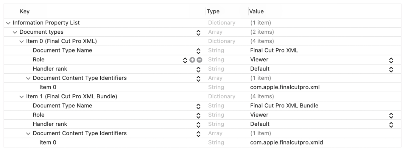 Importing FCPXML Data | Apple Developer Documentation