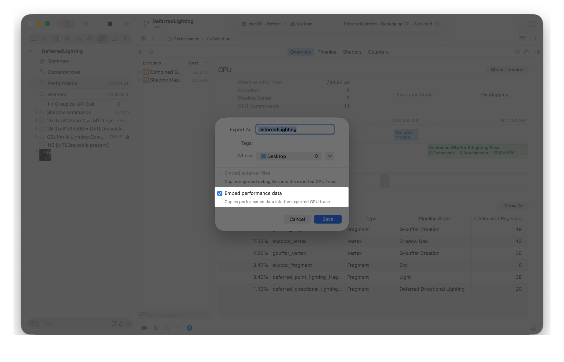 Optimizing Gpu Performance Apple Developer Documentation