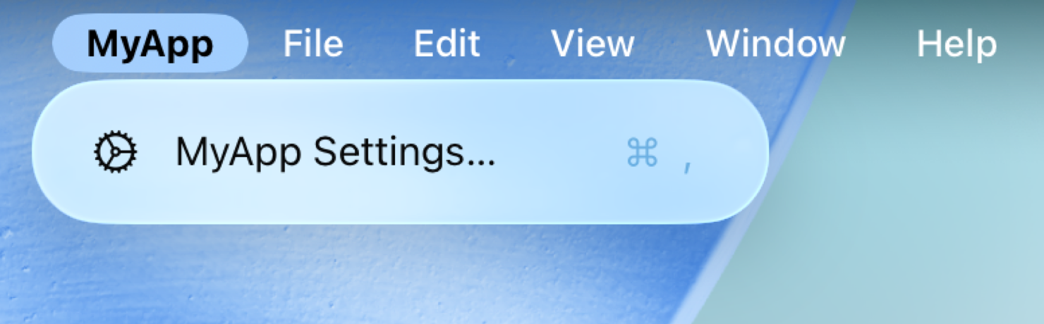 Building and customizing the menu bar with SwiftUI | Apple Developer Documentation