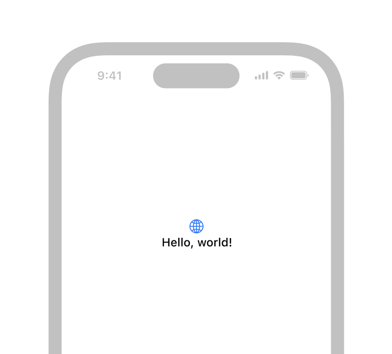 Hello, SwiftUI | Apple Developer Documentation