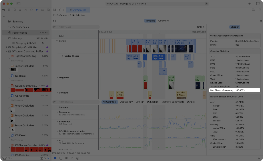 Analyzing Apple GPU performance using a visual timeline | Apple ...