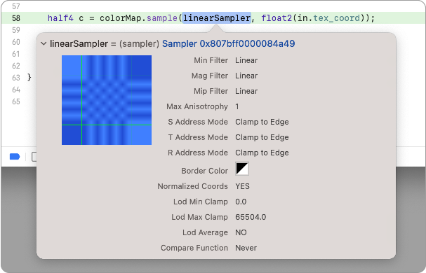 Debugging the shaders within a draw command or compute dispatch | Apple Developer Documentation