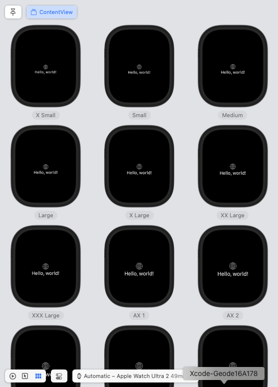 Supporting multiple watch sizes | Apple Developer Documentation