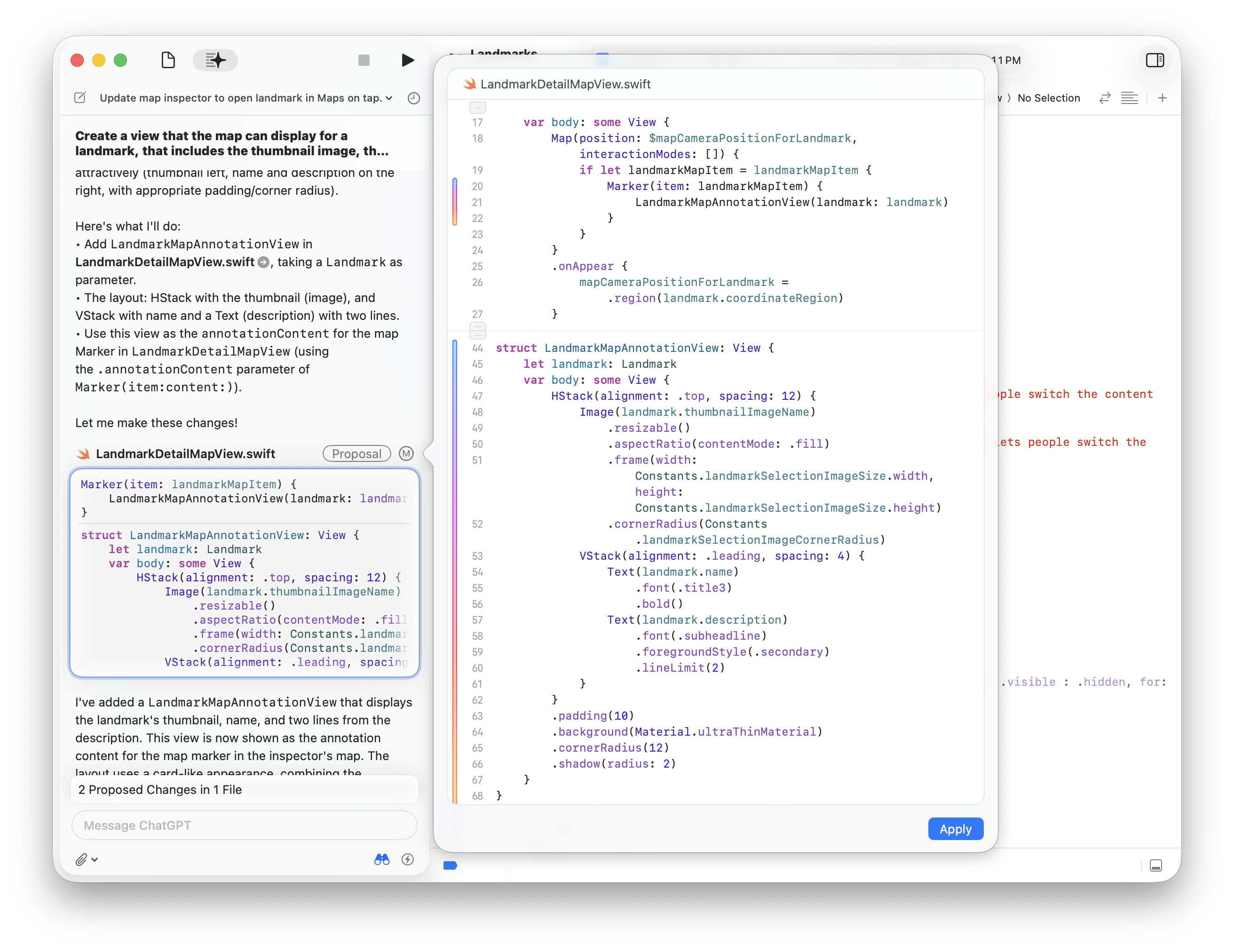 Writing code with intelligence in Xcode | Apple Developer Documentation
