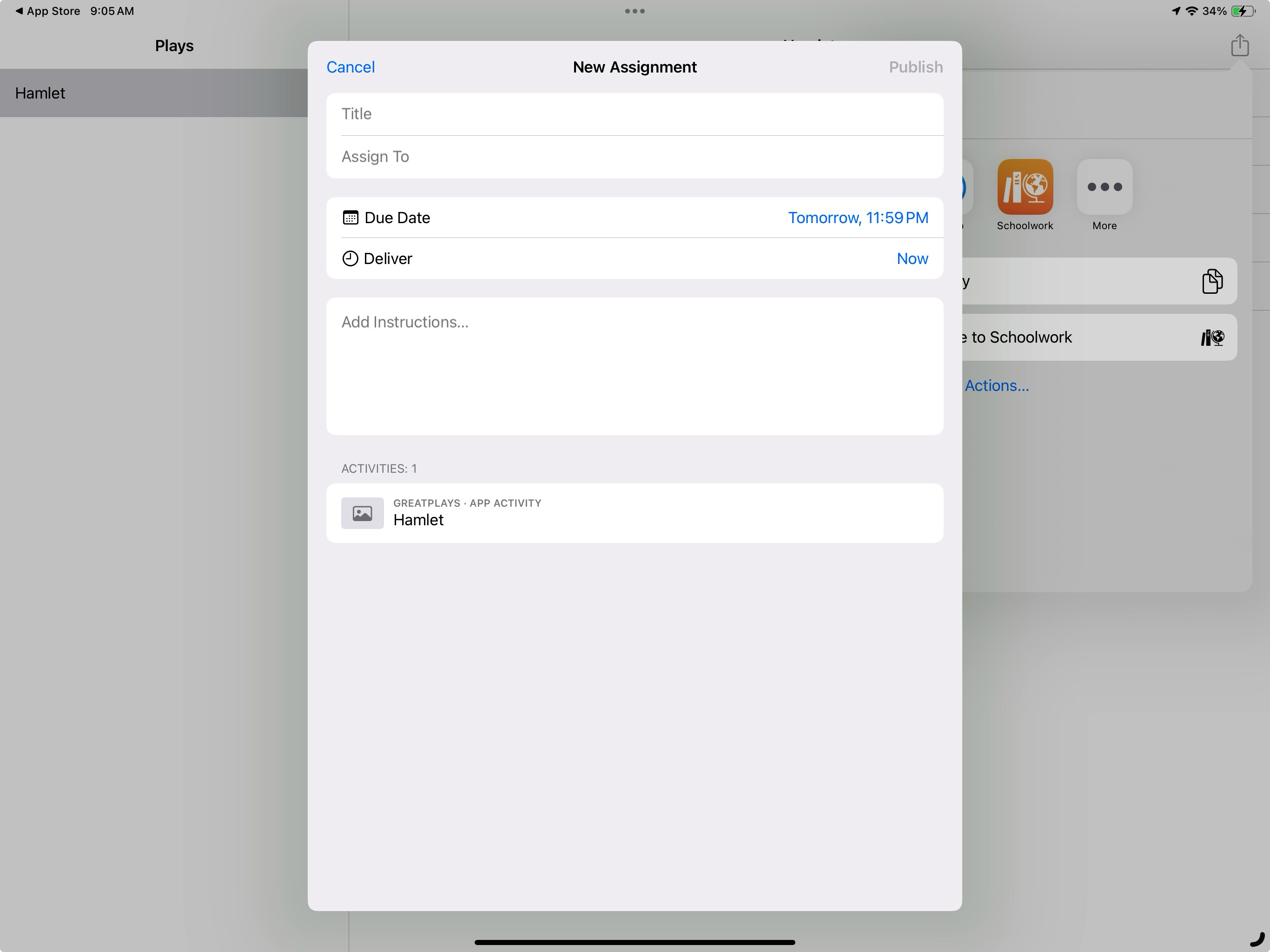 Creating bookmarks and assignments from your app | Apple Developer Documentation