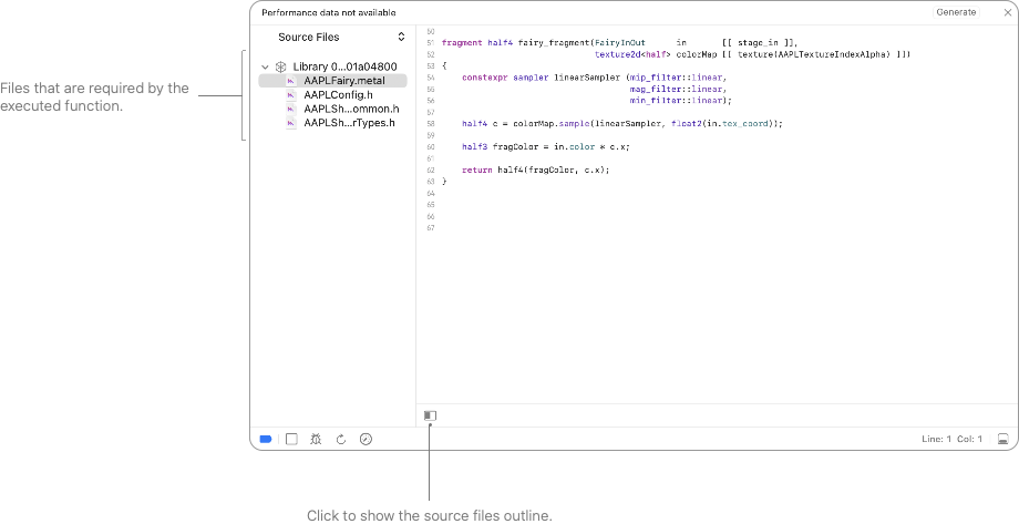 Inspecting Shaders Apple Developer Documentation