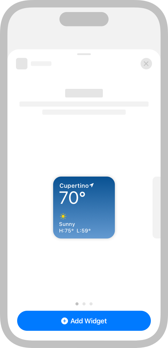 Widgets | Apple Developer Documentation