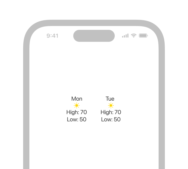 Customize views with properties | Apple Developer Documentation
