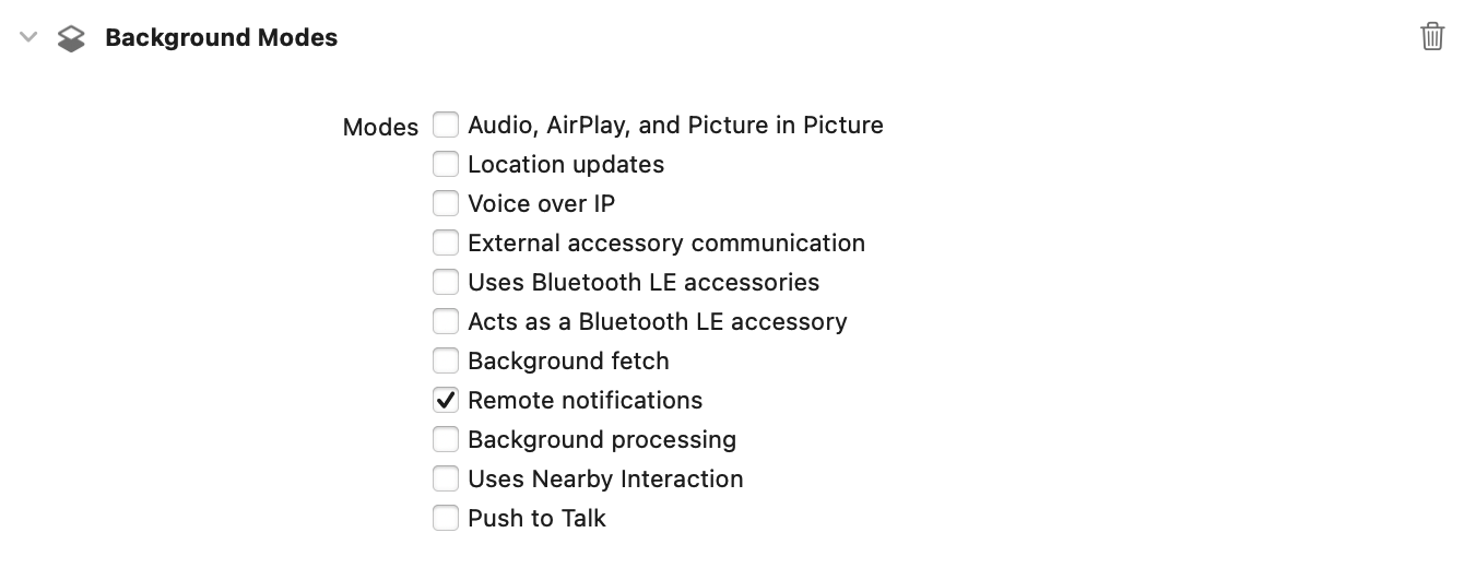 Pushing background updates to your App | Apple Developer Documentation