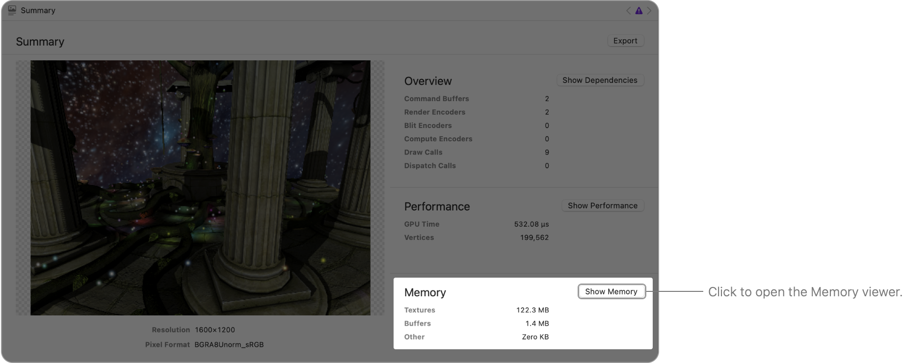 Analyzing your Metal workload | Apple Developer Documentation