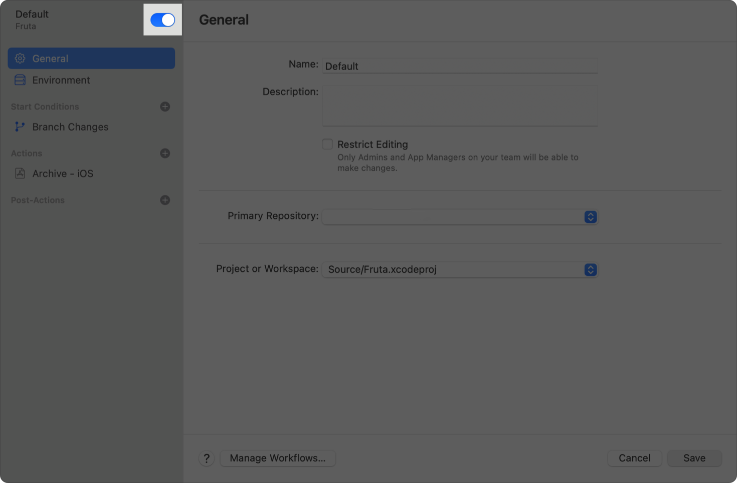 Developing a workflow strategy for Xcode Cloud | Apple Developer Documentation