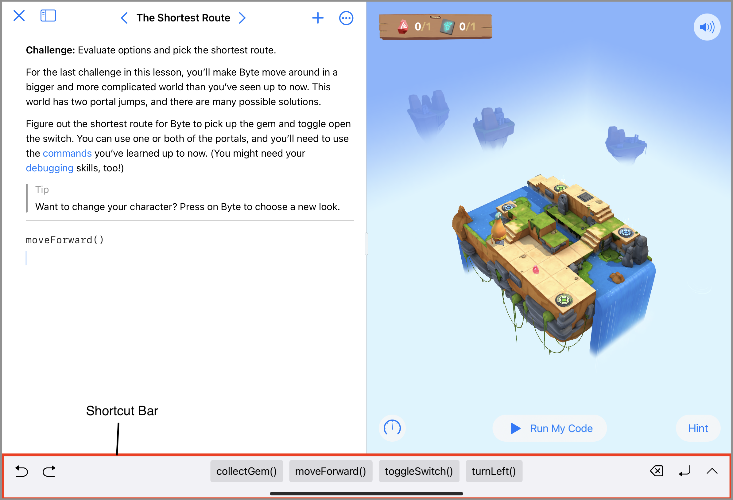 Customizing The Completions In The Shortcut Bar Apple Developer