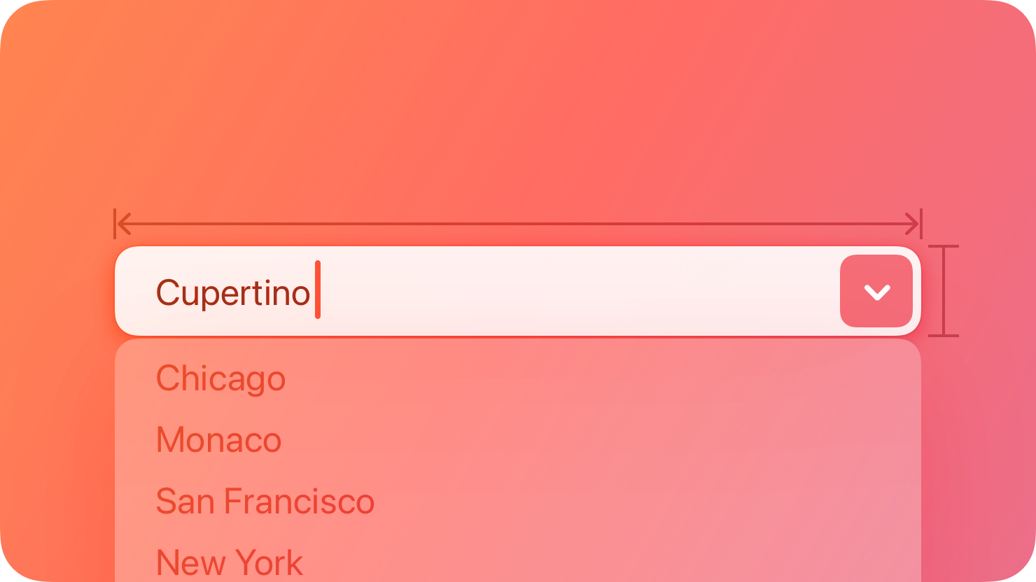 Combo boxes | Apple Developer Documentation