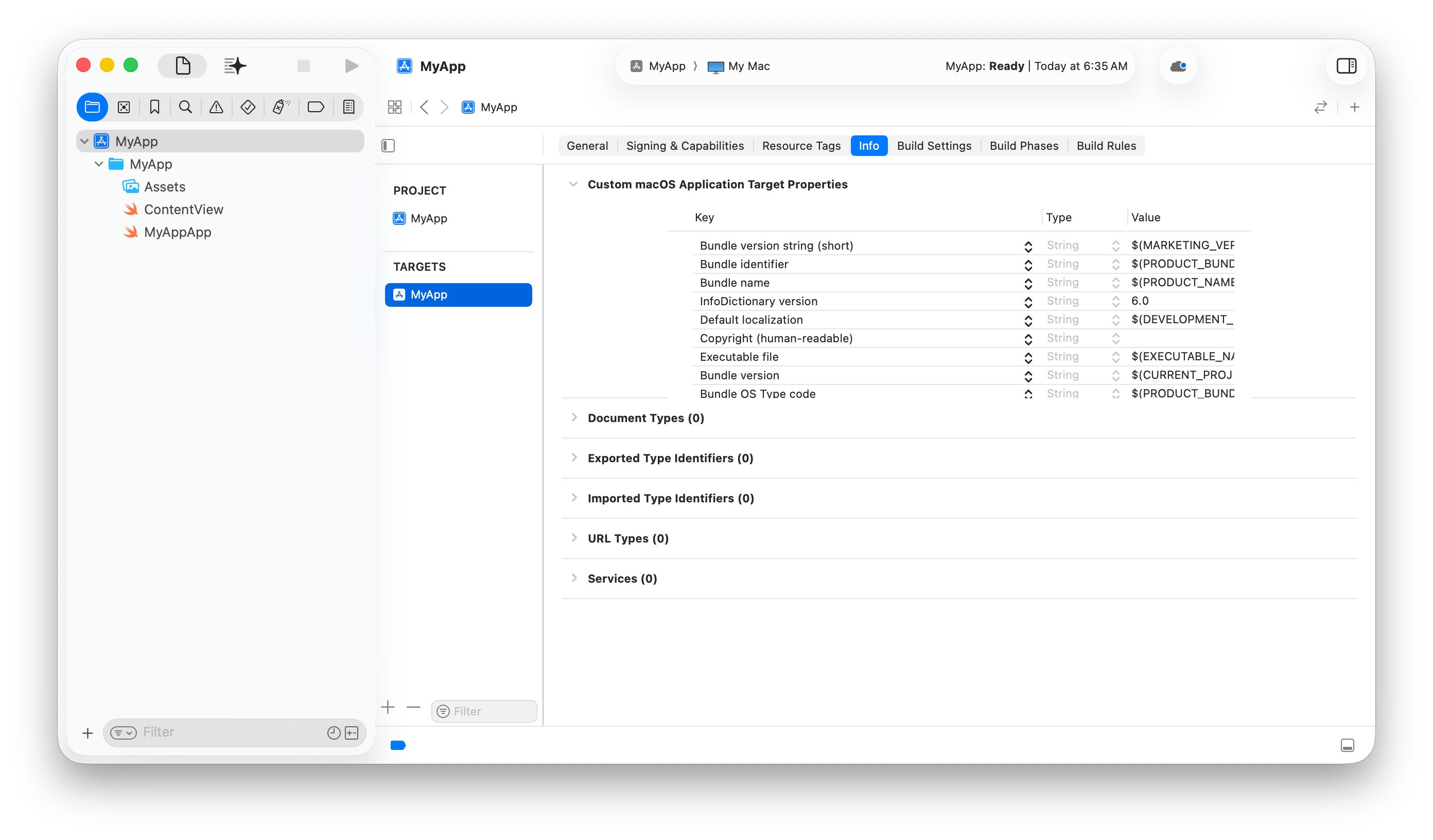 Managing your app’s information property list values | Apple Developer ...