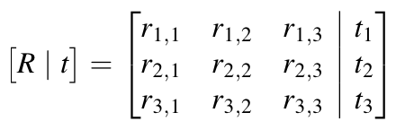extrinsicMatrix | Apple Developer Documentation