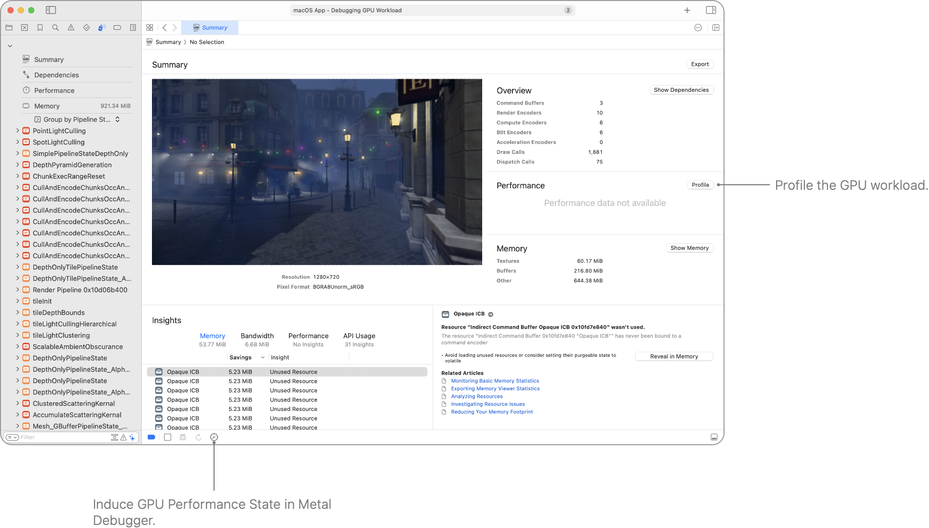 Optimizing Gpu Performance Apple Developer Documentation