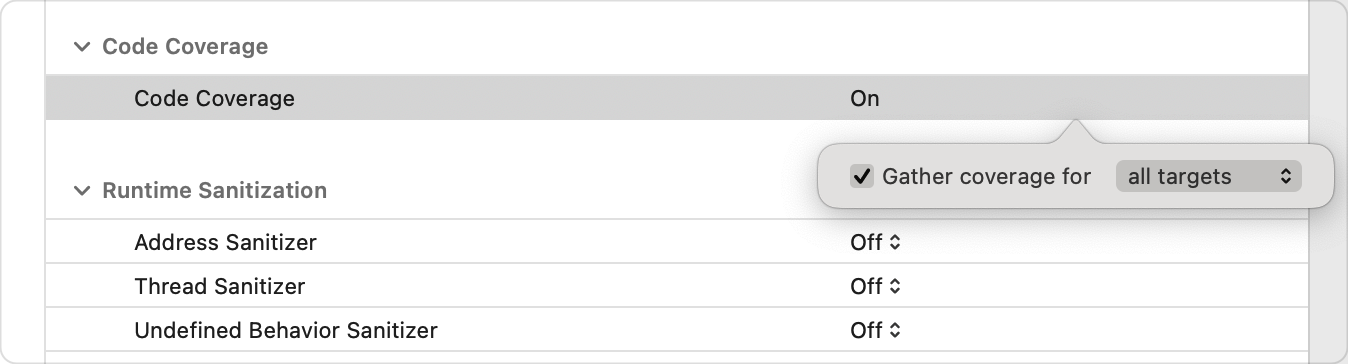 Determining how much code your tests cover | Apple Developer Documentation