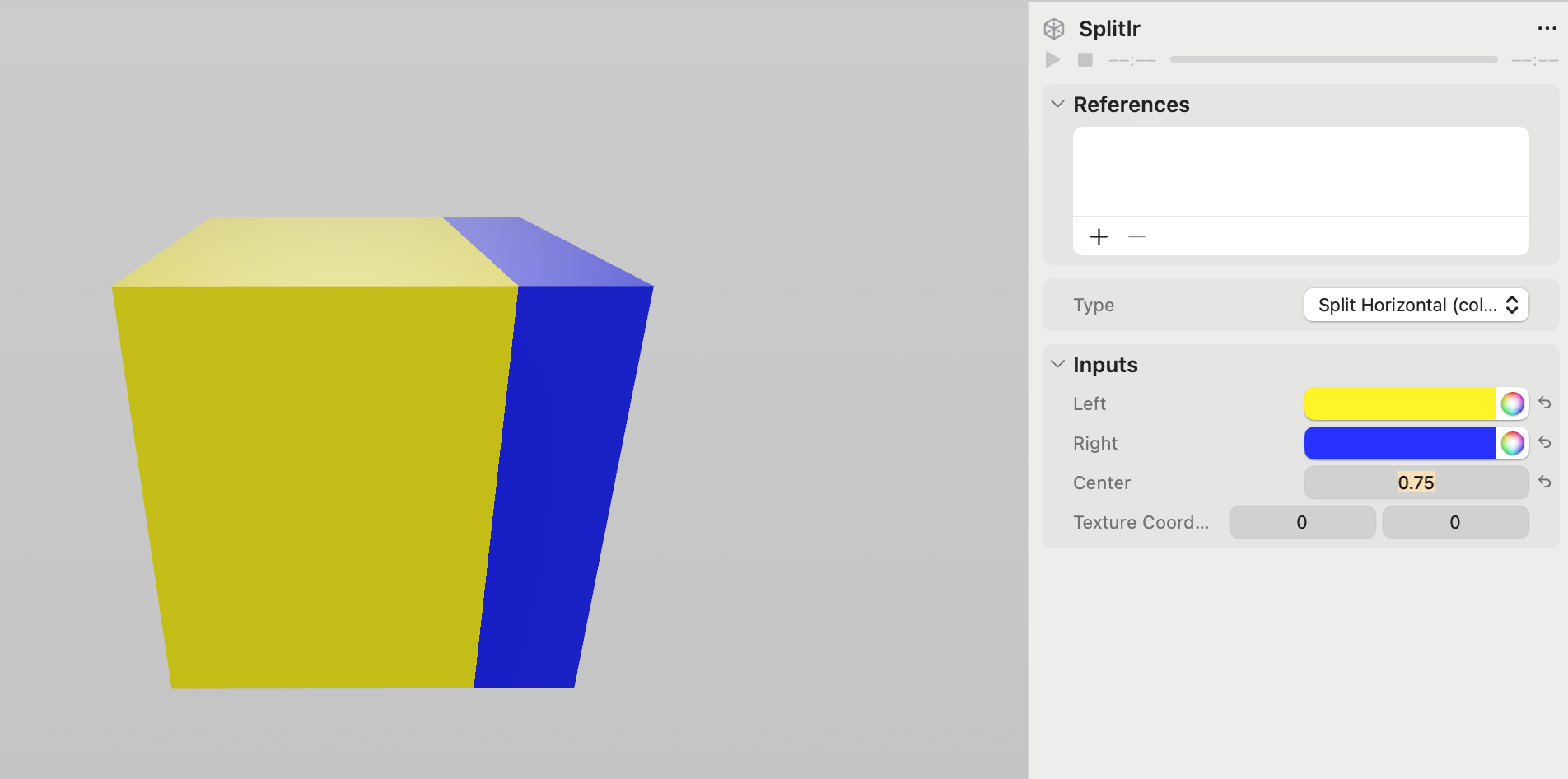 Split Horizontal | Apple Developer Documentation