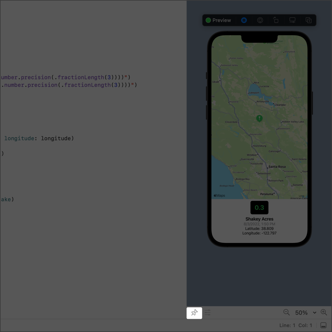Adding the detail view | Apple Developer Documentation