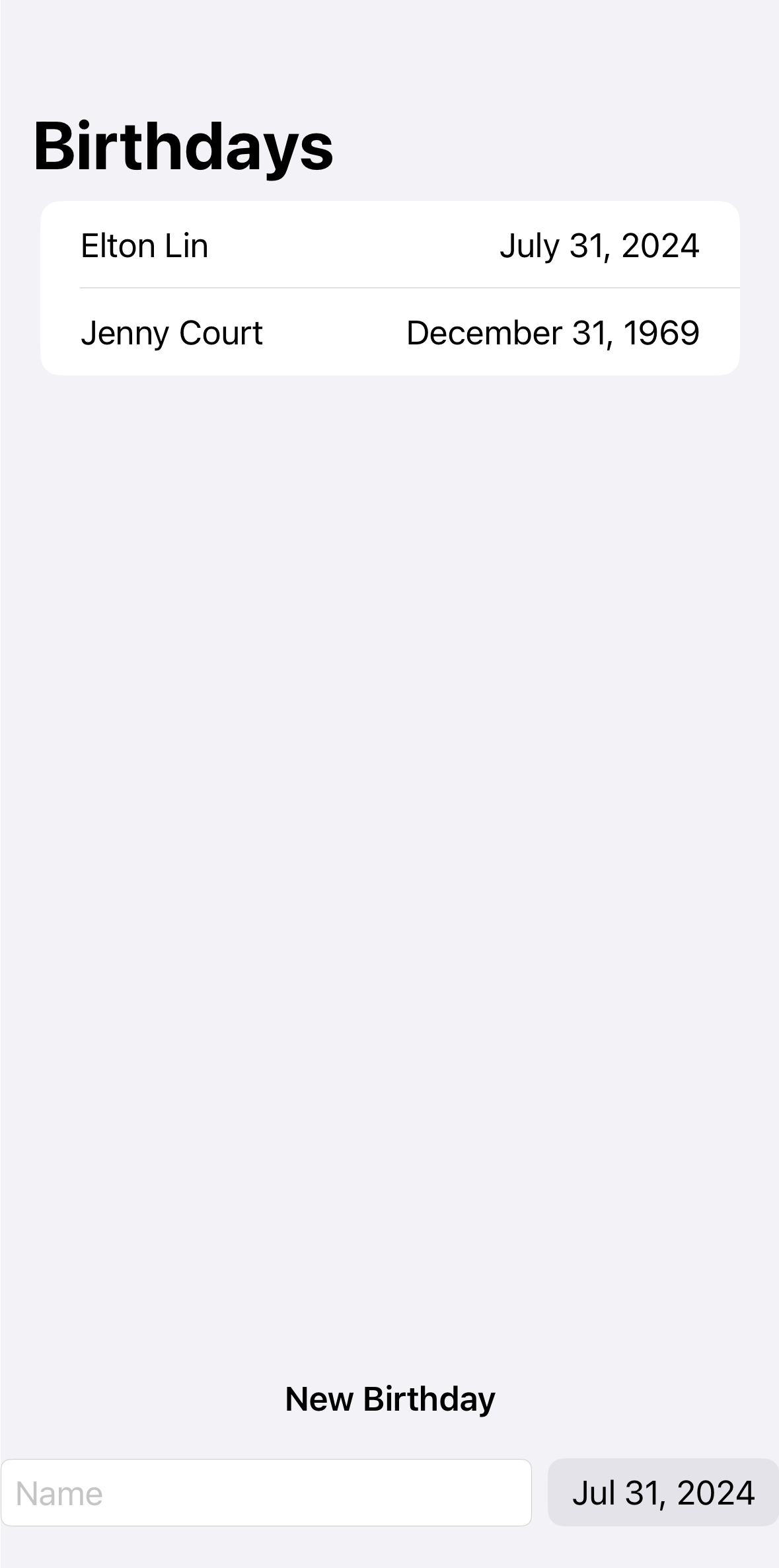 Save data | Apple Developer Documentation