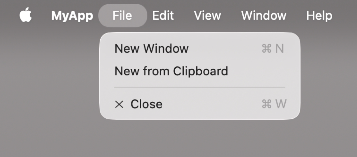 Building and customizing the menu bar with SwiftUI | Apple Developer Documentation
