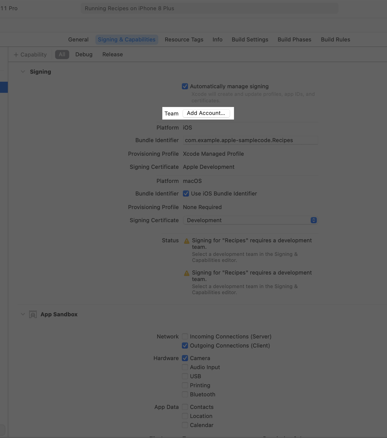 Turning on Mac Catalyst | Apple Developer Documentation