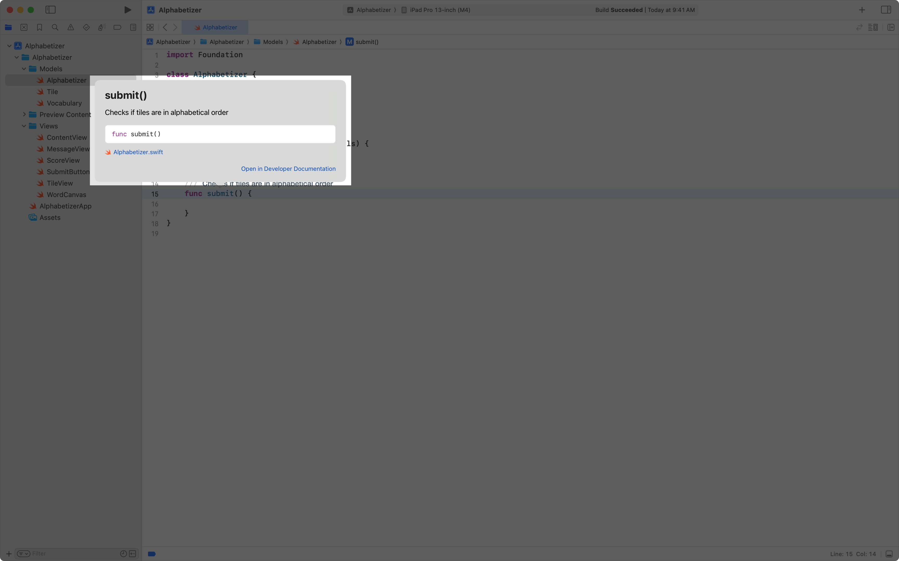 Complete a game with logic | Apple Developer Documentation