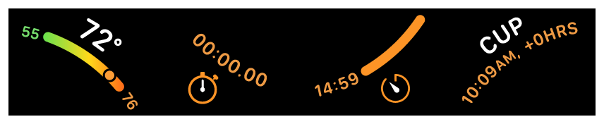 Corner complication templates | Apple Developer Documentation