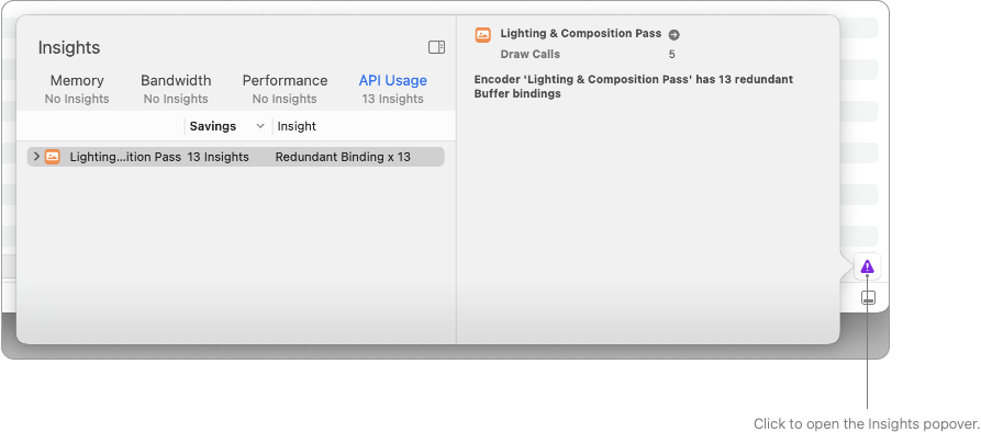 Inspecting the bound resources for a command | Apple Developer Documentation