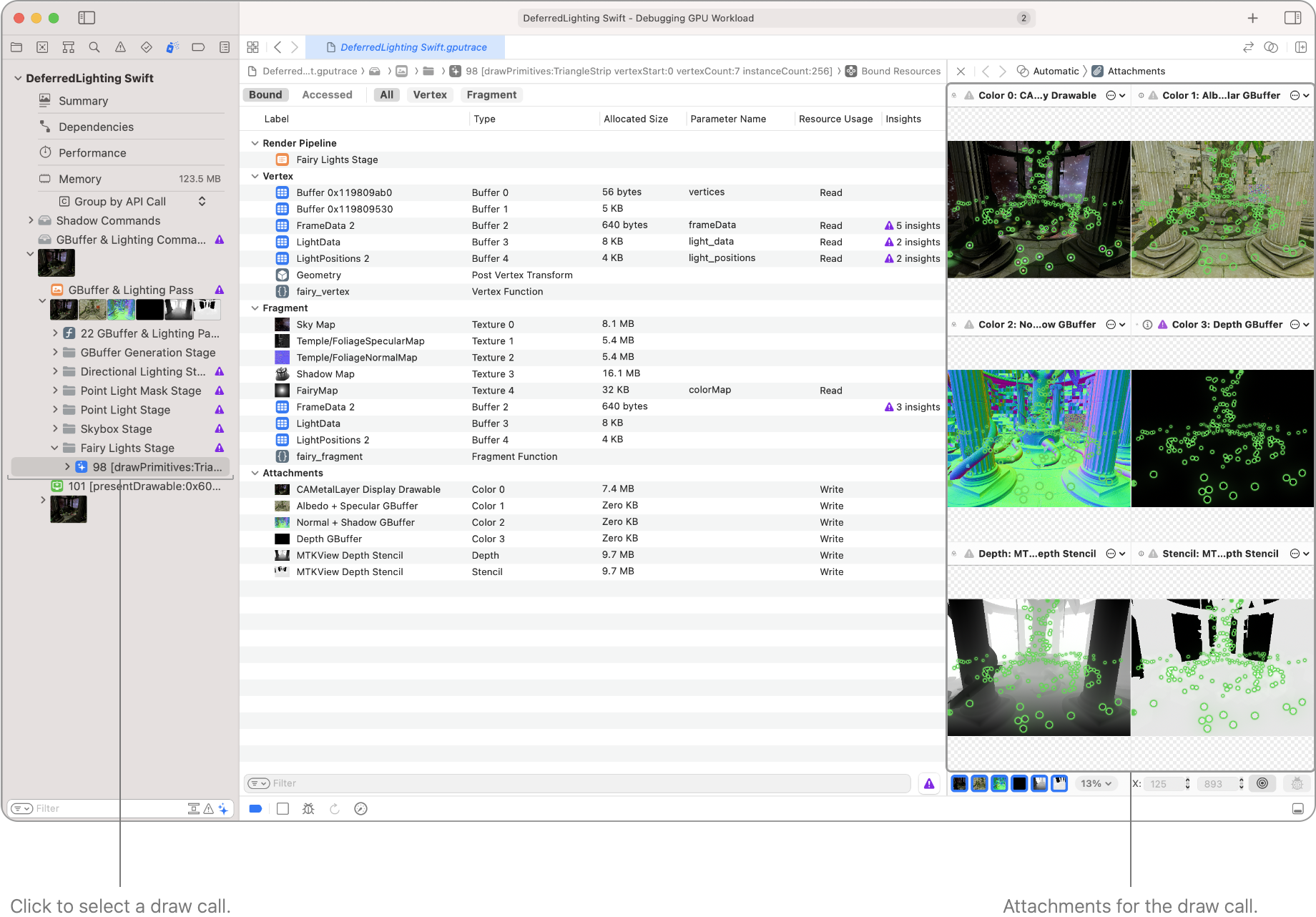 Investigating visual artifacts | Apple Developer Documentation