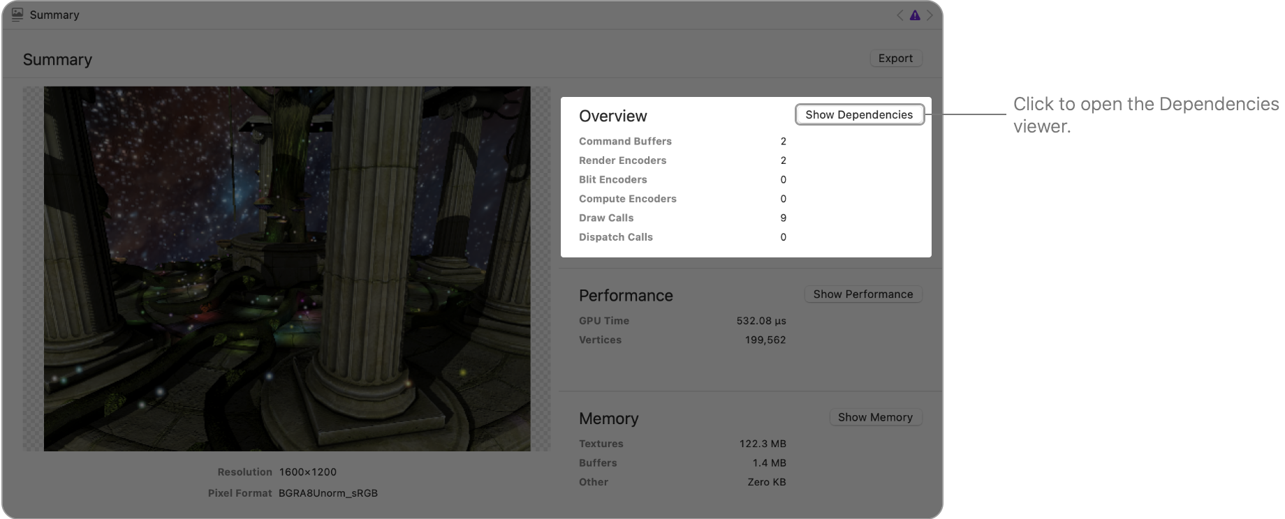 Analyzing your Metal workload | Apple Developer Documentation Analyzing your Metal workload | Apple Developer Documentation