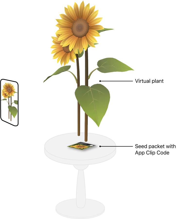 Interacting with App Clip Codes in AR | Apple Developer Documentation