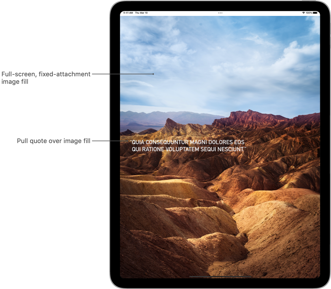 Adding a Fixed Image Fill | Apple Developer Documentation