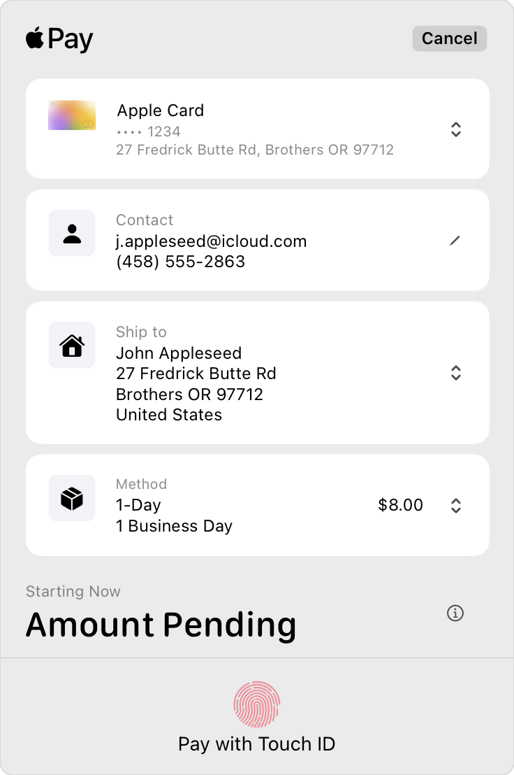Apple Pay | Apple Developer Documentation