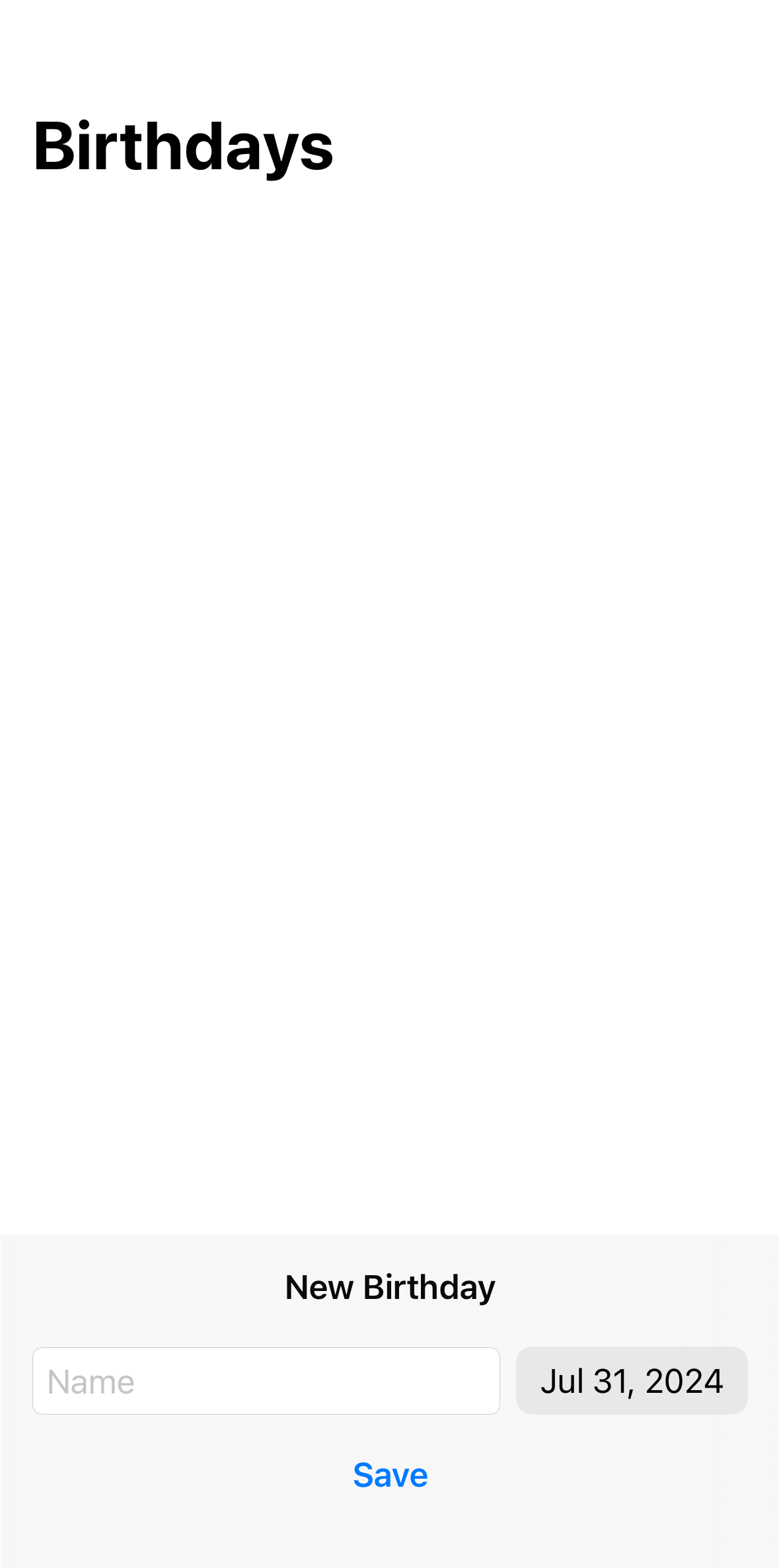 Save data | Apple Developer Documentation