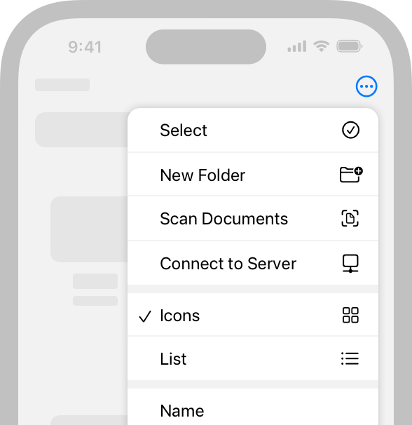 Pull-down buttons | Apple Developer Documentation