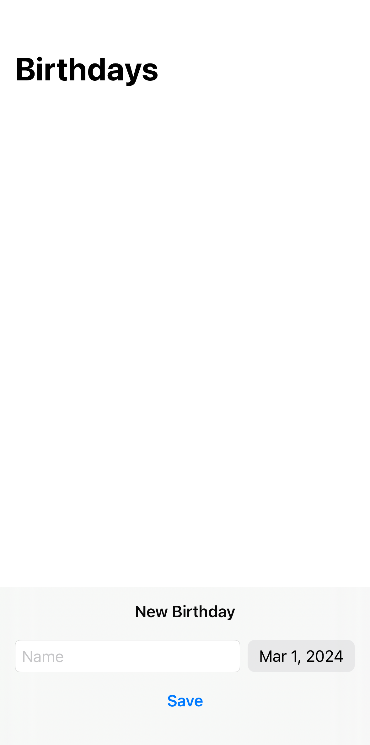 Save data | Apple Developer Documentation