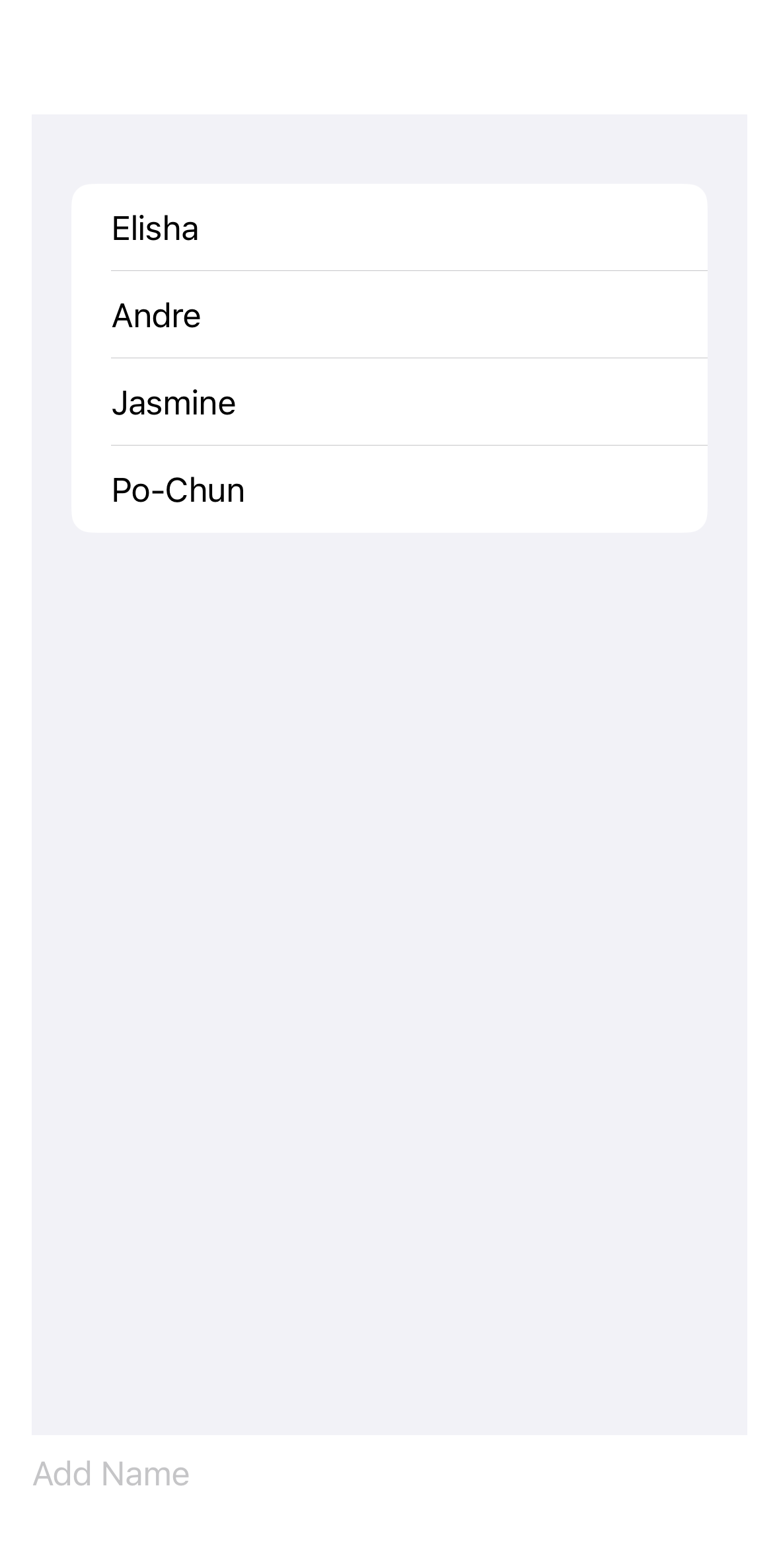 Create dynamic content | Apple Developer Documentation