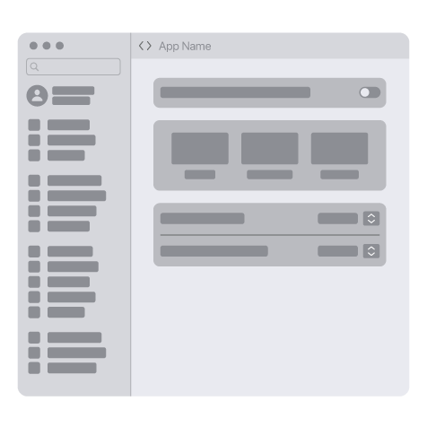 Displaying app settings | Apple Developer Documentation